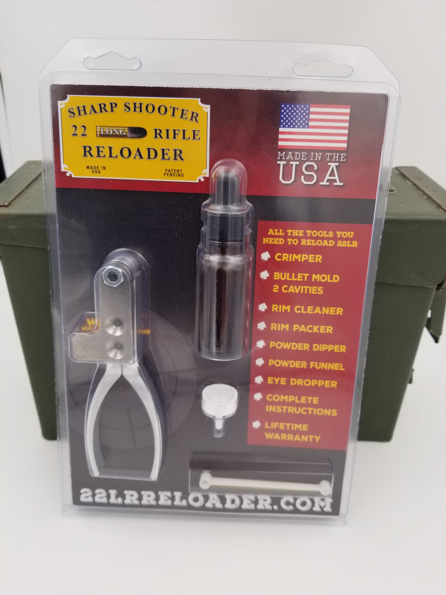 22lr Reloading Kit – Sharpshooter 22LR Reloader